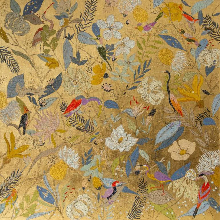 Power of nature Painting by Sigrid Thaler | Saatchi Art