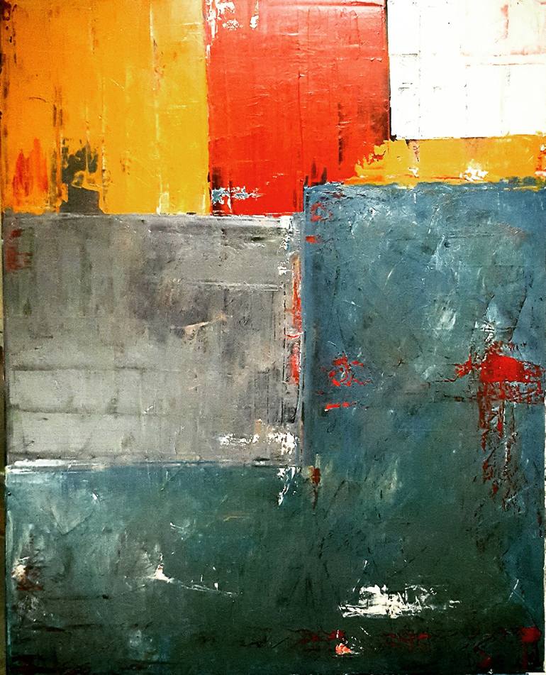 Cube palette Painting by Jeremy Rose | Saatchi Art