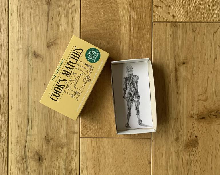 Matchbox man 1 Drawing by D Day | Saatchi Art