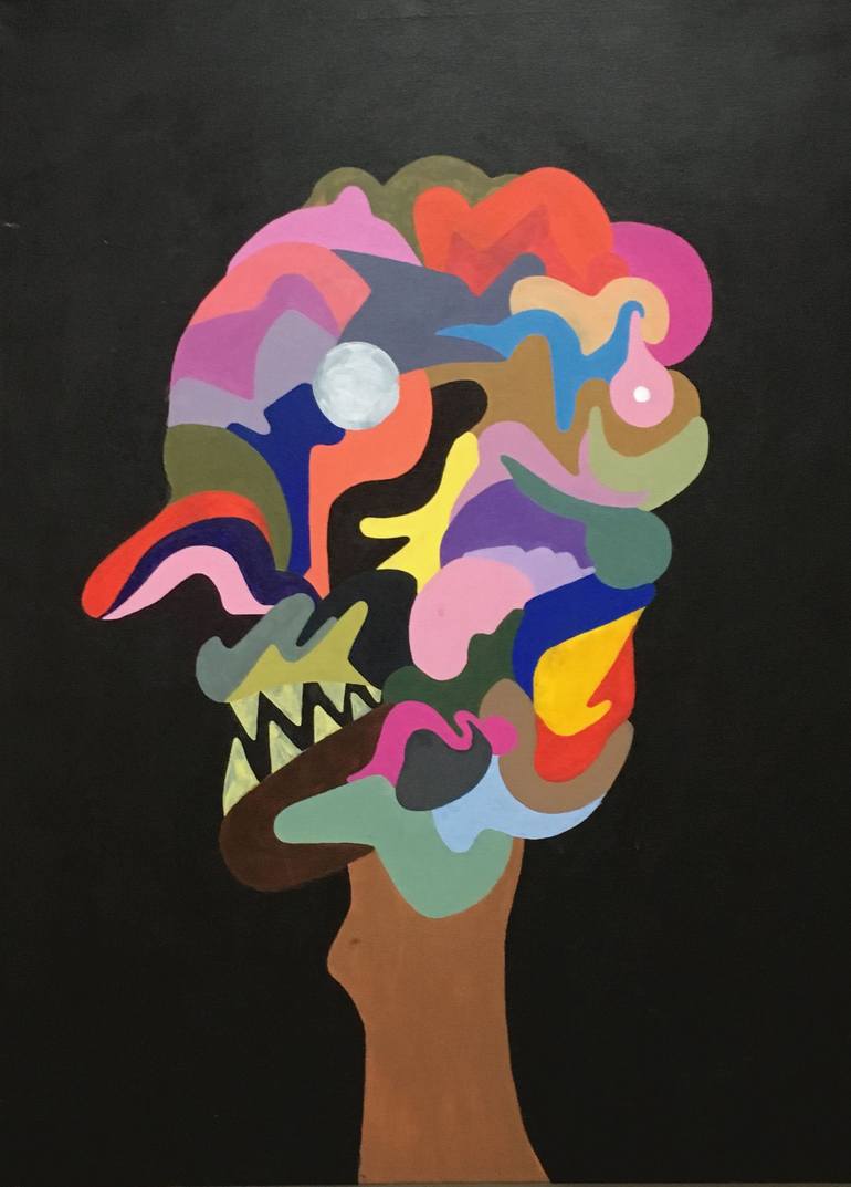 Portrait Painting by Rodney Jordan | Saatchi Art