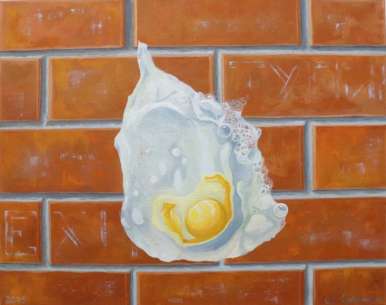Deadlock or exit Painting by Olga Subbotina | Saatchi Art
