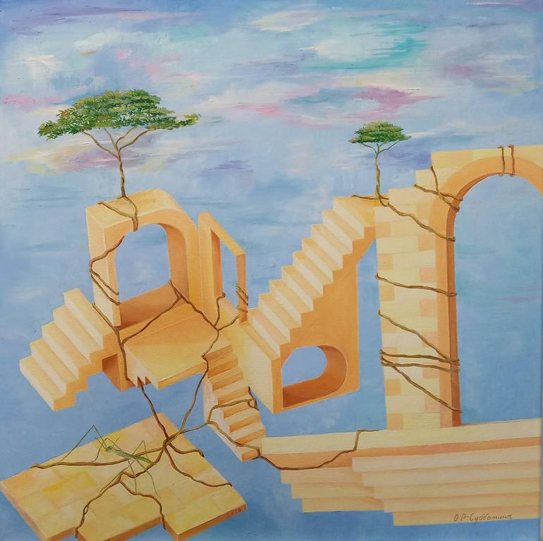 Палочник Painting by Olga Subbotina | Saatchi Art