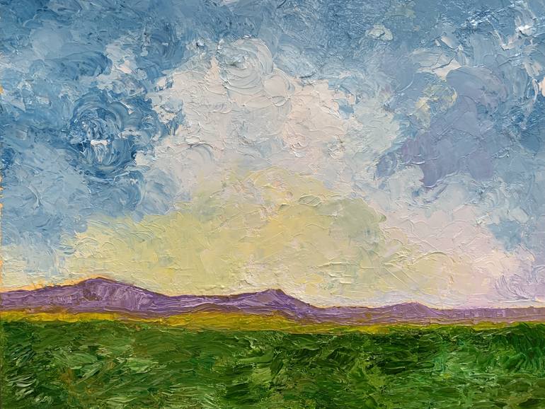Summertime Painting by Jennifer Larsen | Saatchi Art