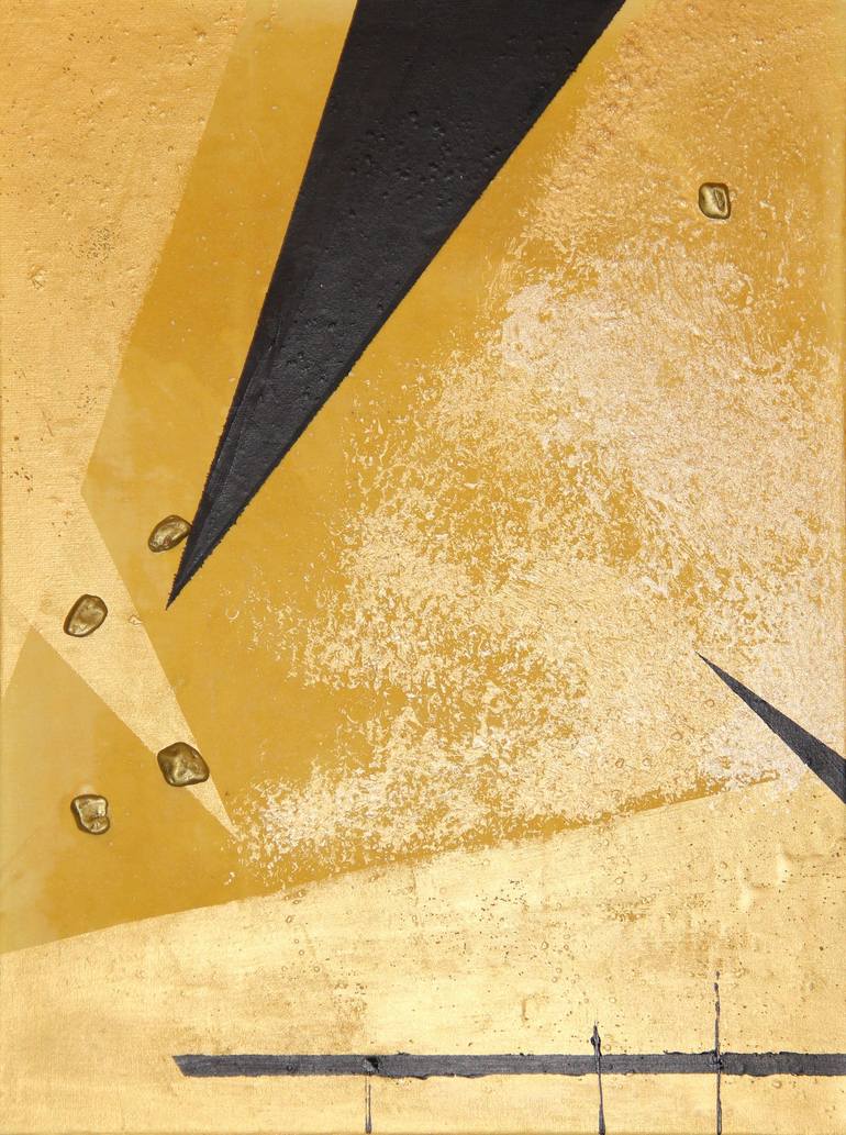 Oro nero Painting by Oronzo Toro | Saatchi Art