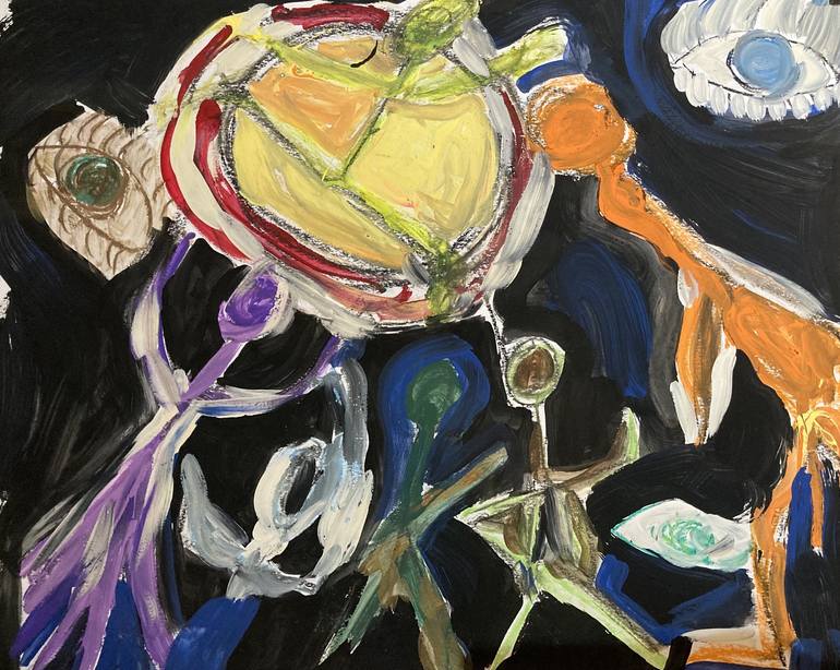 Cirque Painting by Sima Fisher | Saatchi Art