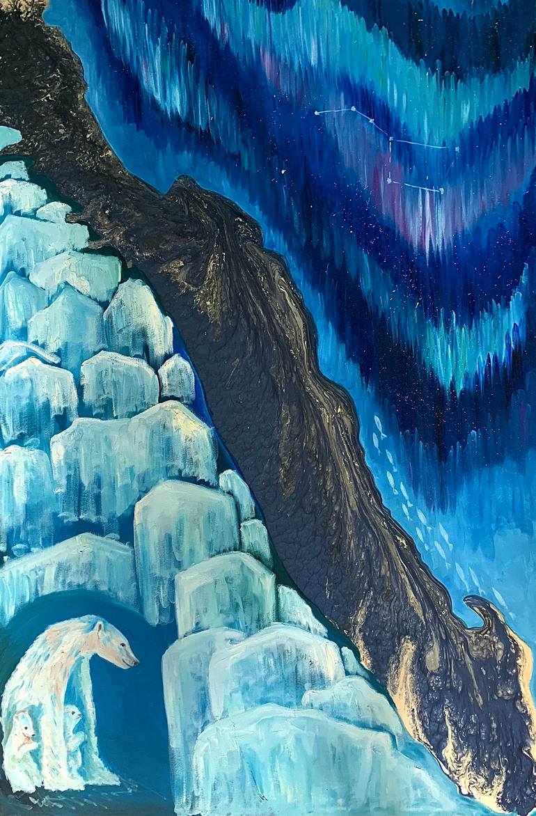 Ursa Painting by Ekaterina Seromakha | Saatchi Art