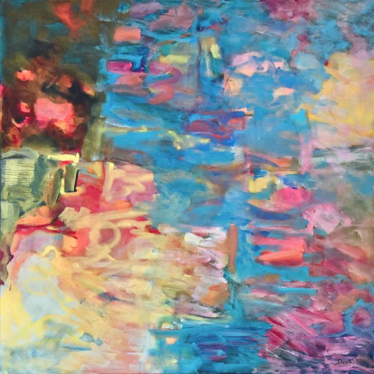 Abstract Journey II Painting by Dorate Muller | Saatchi Art