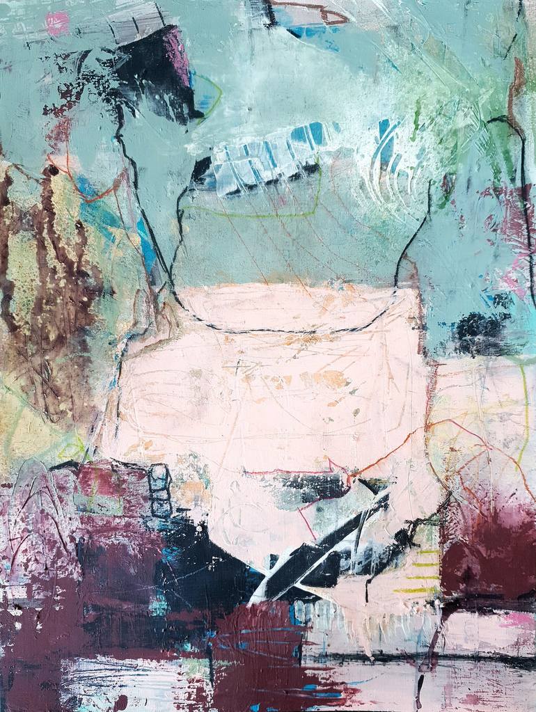 The other half Painting by Iulia Paun | Saatchi Art