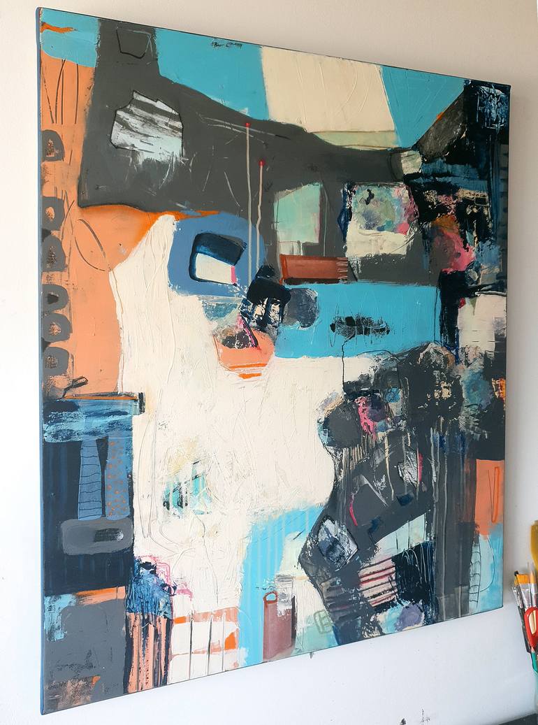 Rise above thoughts Painting by Iulia Paun | Saatchi Art