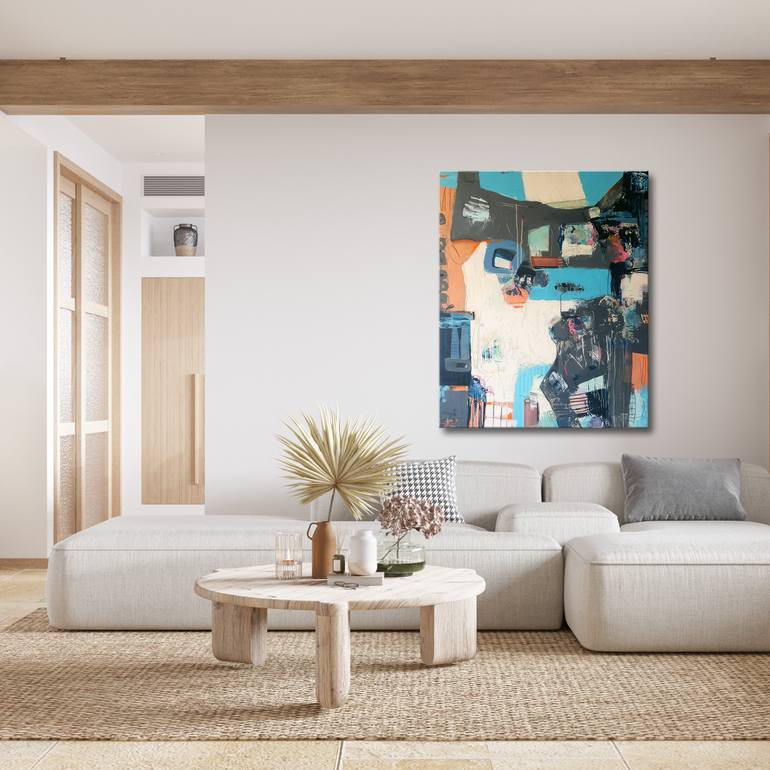 Rise above thoughts Painting by Iulia Paun | Saatchi Art
