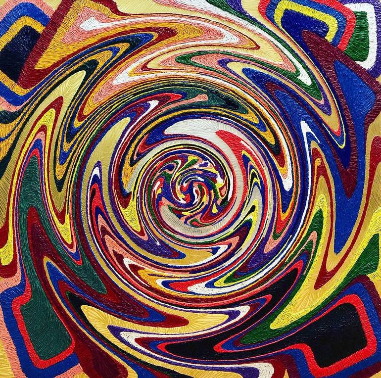 The transcendent state of the universe Painting by Rene Reza Filumism ...