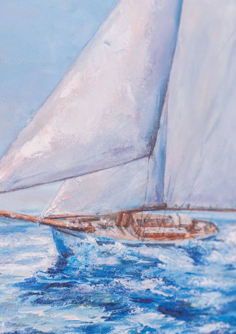 Fair wind Painting by Galina Vasiljeva | Saatchi Art