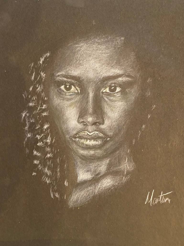 Out of the dark Drawing by Martin Orr | Saatchi Art