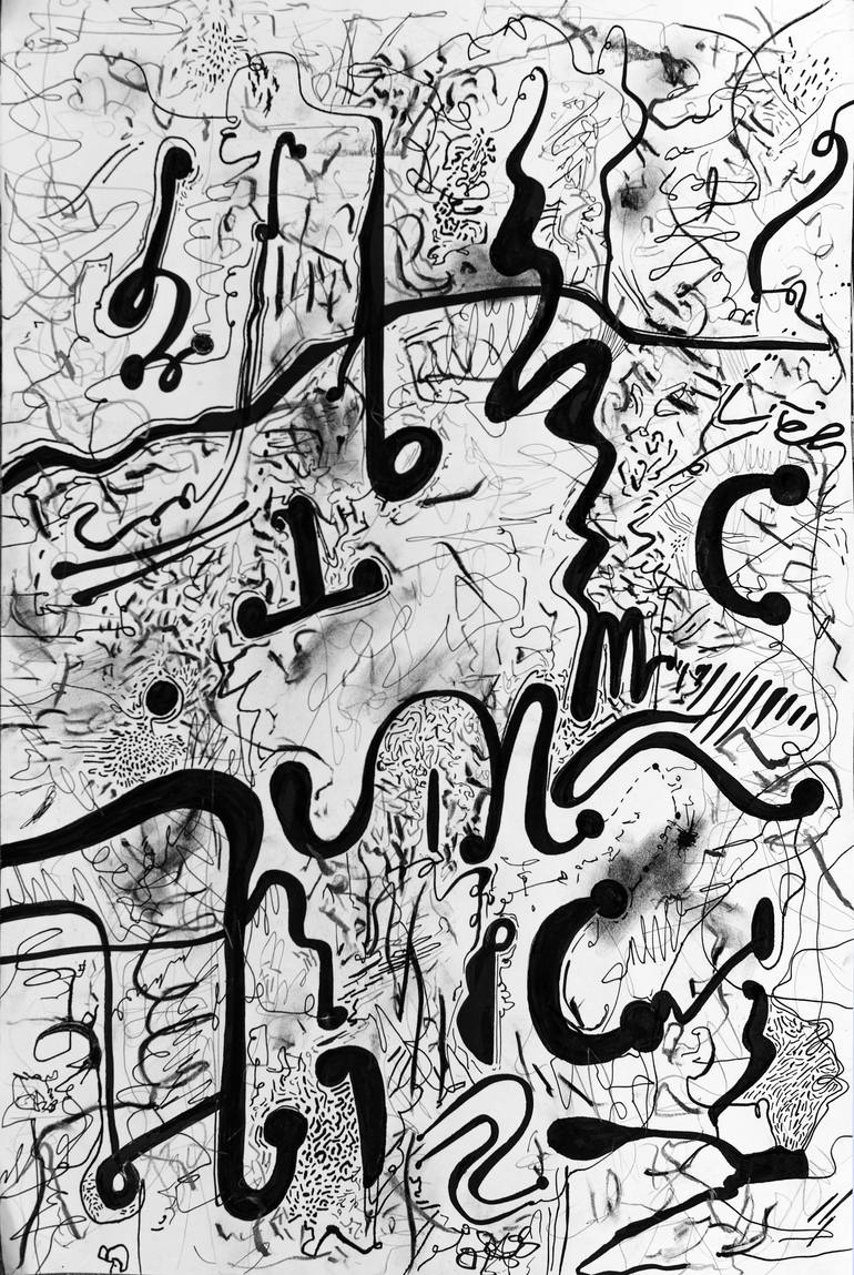 Benzodiazepine Series letters Drawing by Luciana Guerra | Saatchi Art