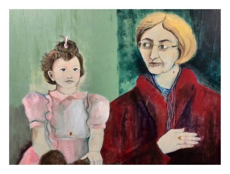 Me and myself Painting by MariaMarta Guzzetti | Saatchi Art