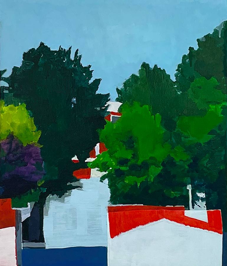 Slow paysage Painting by Jaeho Jung | Saatchi Art