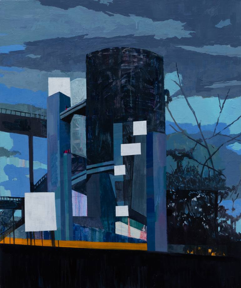 6PM Painting by Jaeho Jung | Saatchi Art