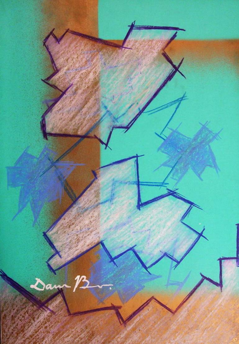 Forming Birds II Painting by Dan Brad Artist | Saatchi Art