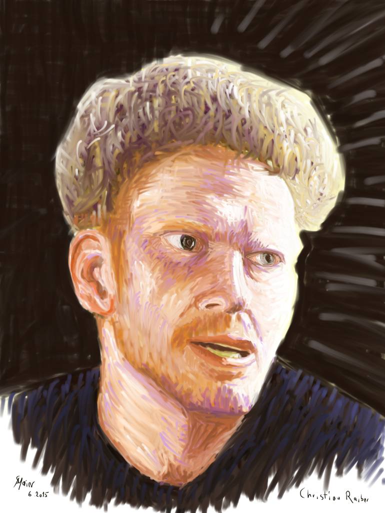 Christian R. Drawing by Sebastian Maier | Saatchi Art