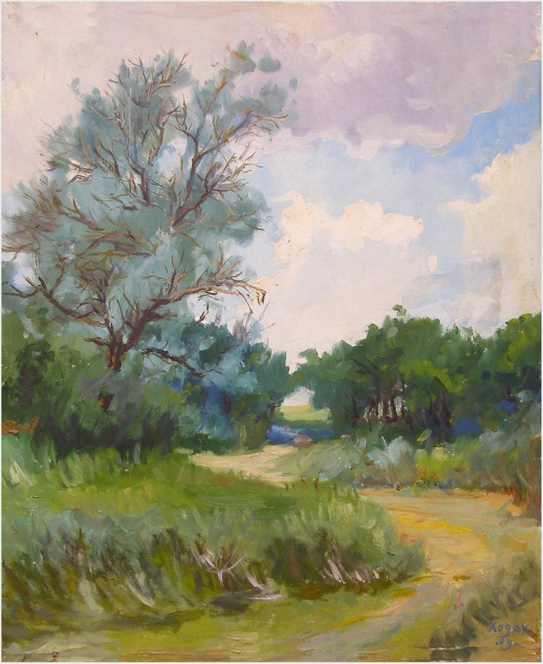 June. Painting by stas khodak | Saatchi Art