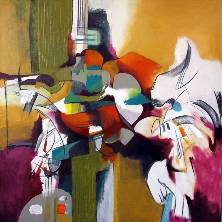 Metamorphosis-Return Painting by Janet Hagopian | Saatchi Art