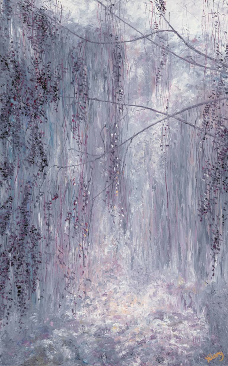Nearly Dawn Painting by Hilary Philipson | Saatchi Art