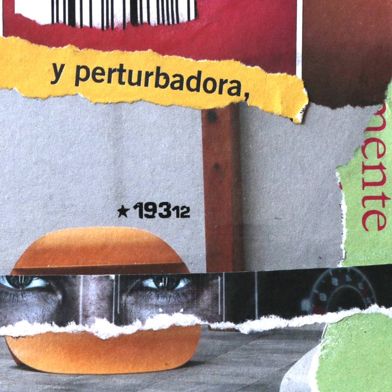perturbadora / mente Collage by Francisco Mendez | Saatchi Art