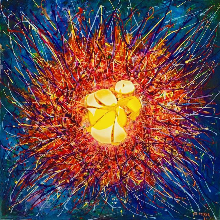 CELLS 6 Painting by Gil Ferrer | Saatchi Art