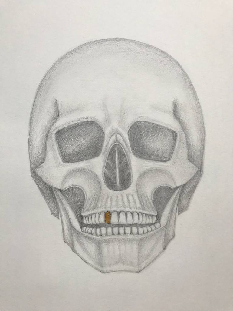 Poor Yorick Drawing by Schmitt & Schmitt | Saatchi Art