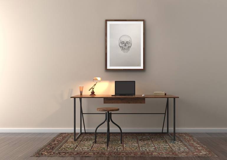 Poor Yorick Drawing by Schmitt & Schmitt | Saatchi Art