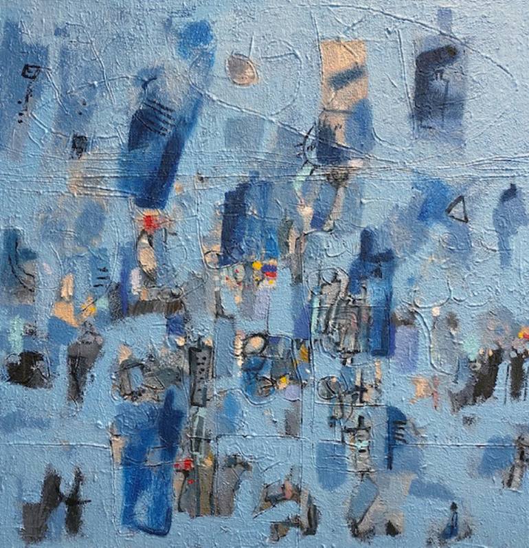 A Touch of Memory Painting by Azad Karim | Saatchi Art