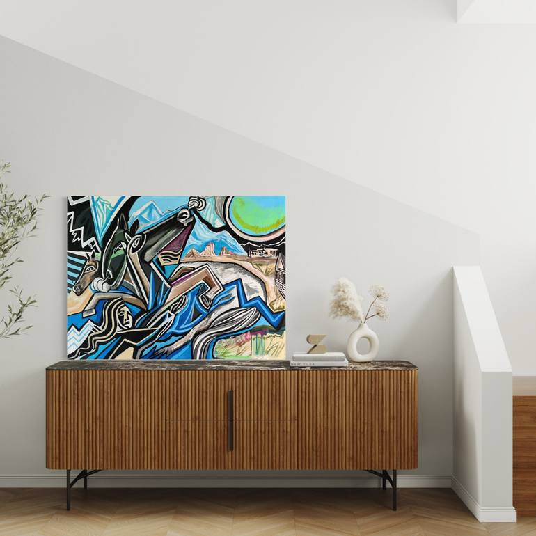 Big River Painting by Ryan Martin | Saatchi Art