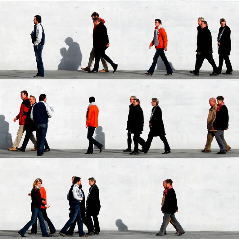 Wall People Detail No.5 Orig. photo print on aludibond (2 SOLD ...