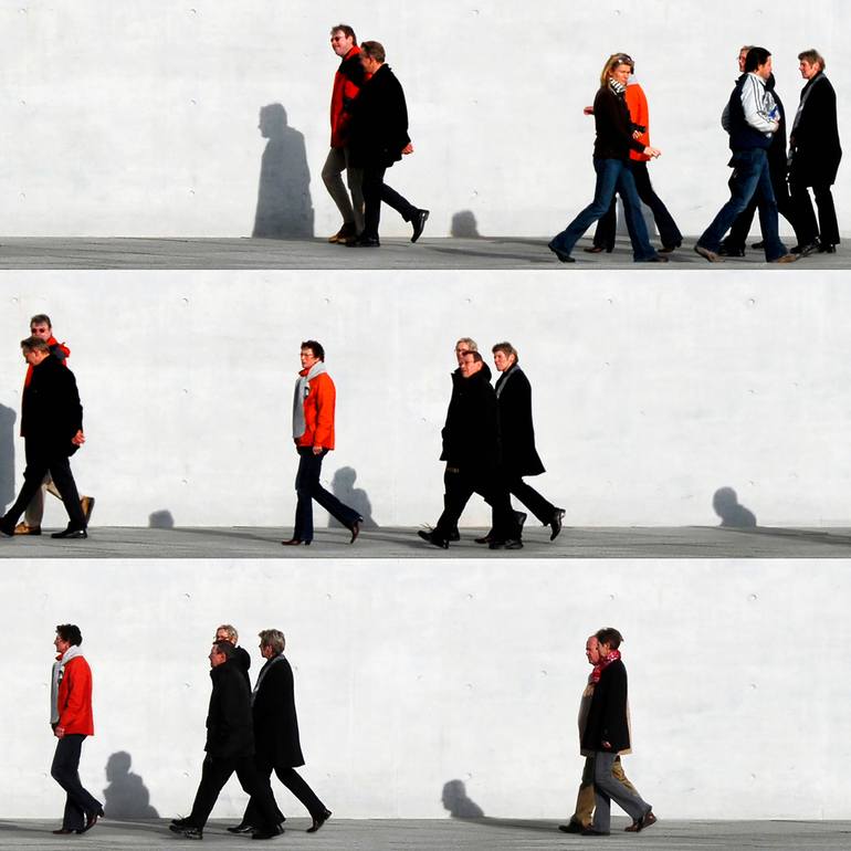 Wall People Detail No.5 Orig. photo print on aludibond (2 SOLD ...