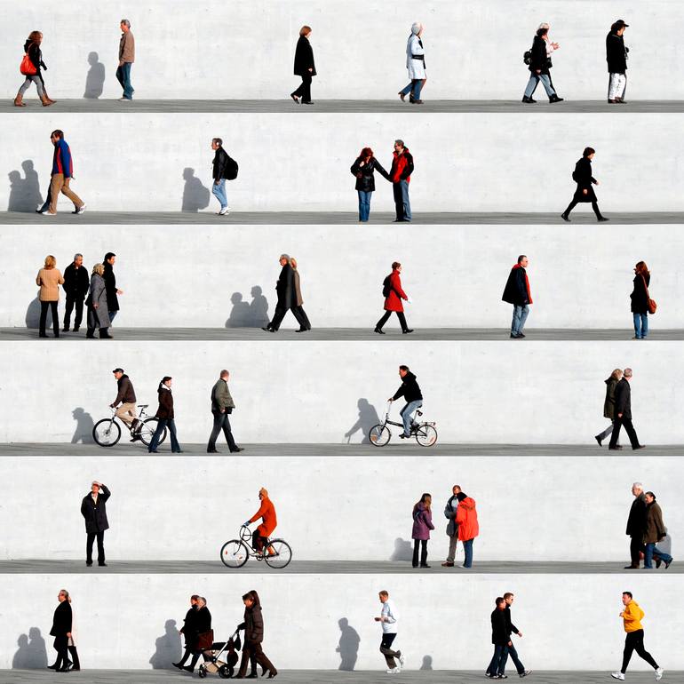 Wall People Detail no 2 Orig. photo print on aludibond (5 SOLD ...