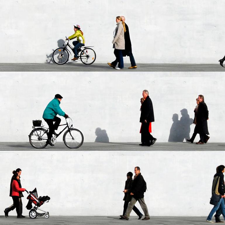 Wall People no. 28 | Orig. Photo Under 4 mm Acrylic Glass Photography ...