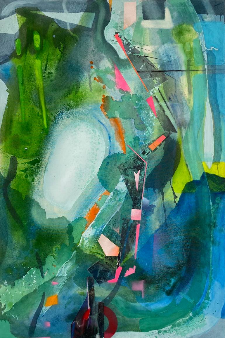 Cartography Painting by Stuart Jones | Saatchi Art