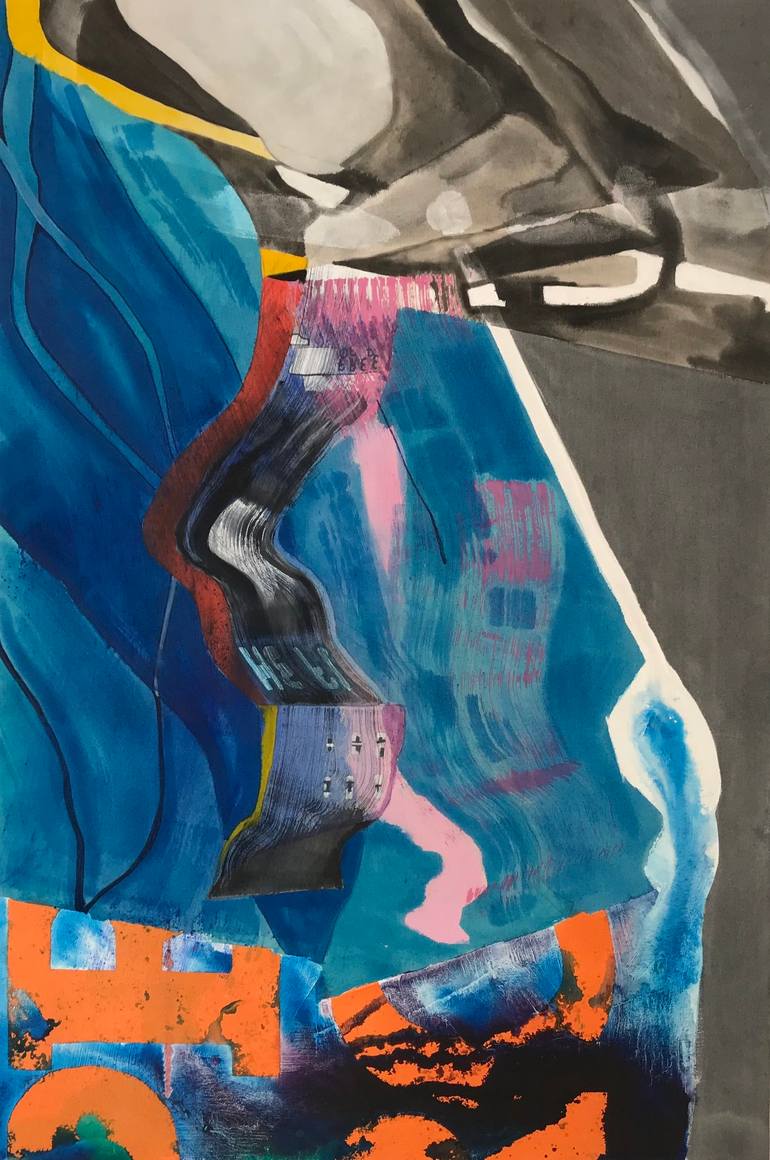 City 1 Painting by Stuart Jones | Saatchi Art