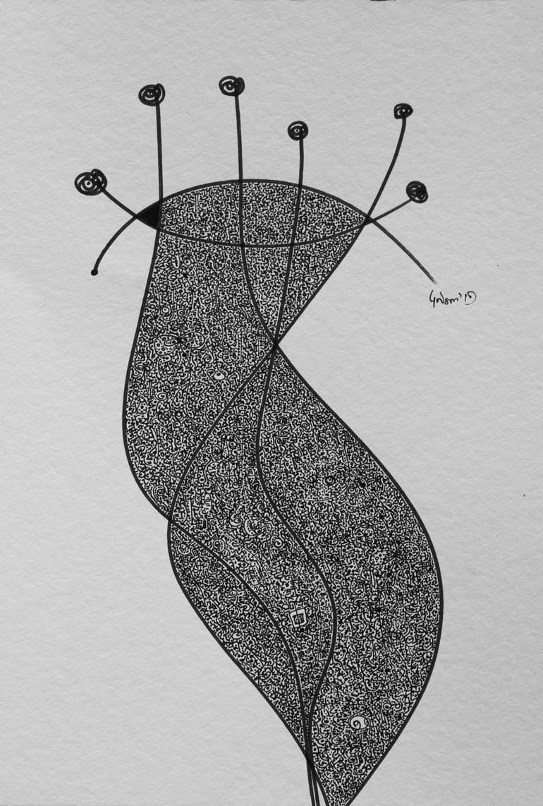 SABBATH Drawing by Godson Ukaegbu | Saatchi Art