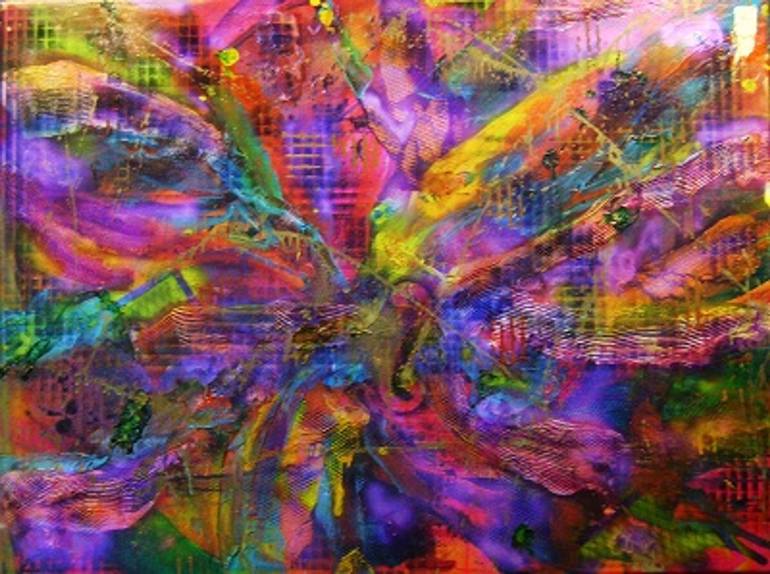 Seeds Of Joy Painting by Jerry Lipp | Saatchi Art