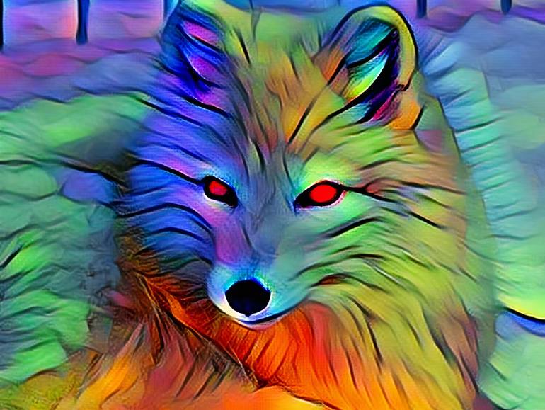 Colorful Wild Animal Paintings