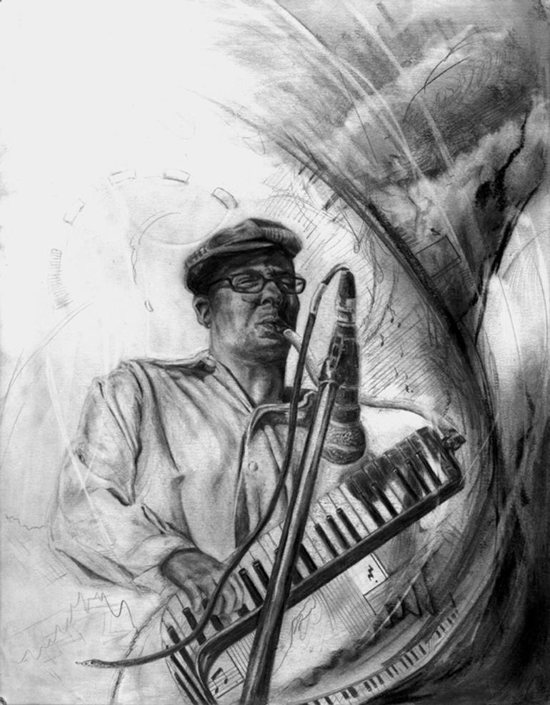 Fluidity Drawing by Jason Rafferty | Saatchi Art