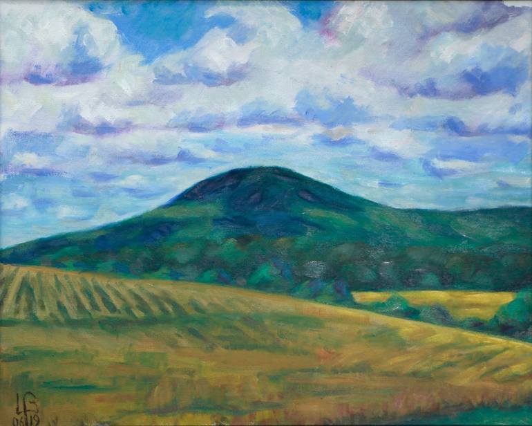 Sugarloaf Mountain, Ver. 1 Painting by Leonid Bendersky | Saatchi Art