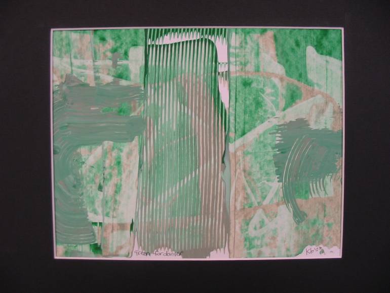 Green For Danger Painting by kevin bittle | Saatchi Art