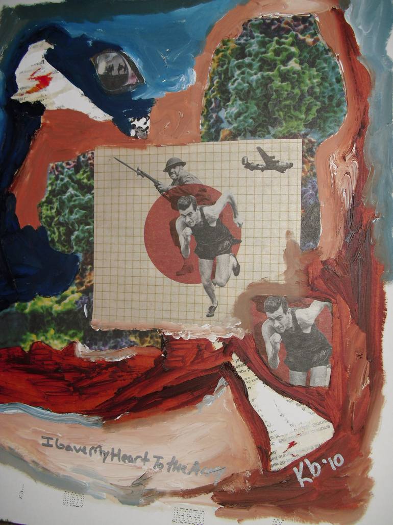 I Gave My Heart To the Army Painting by Kevin Bittle | Saatchi Art