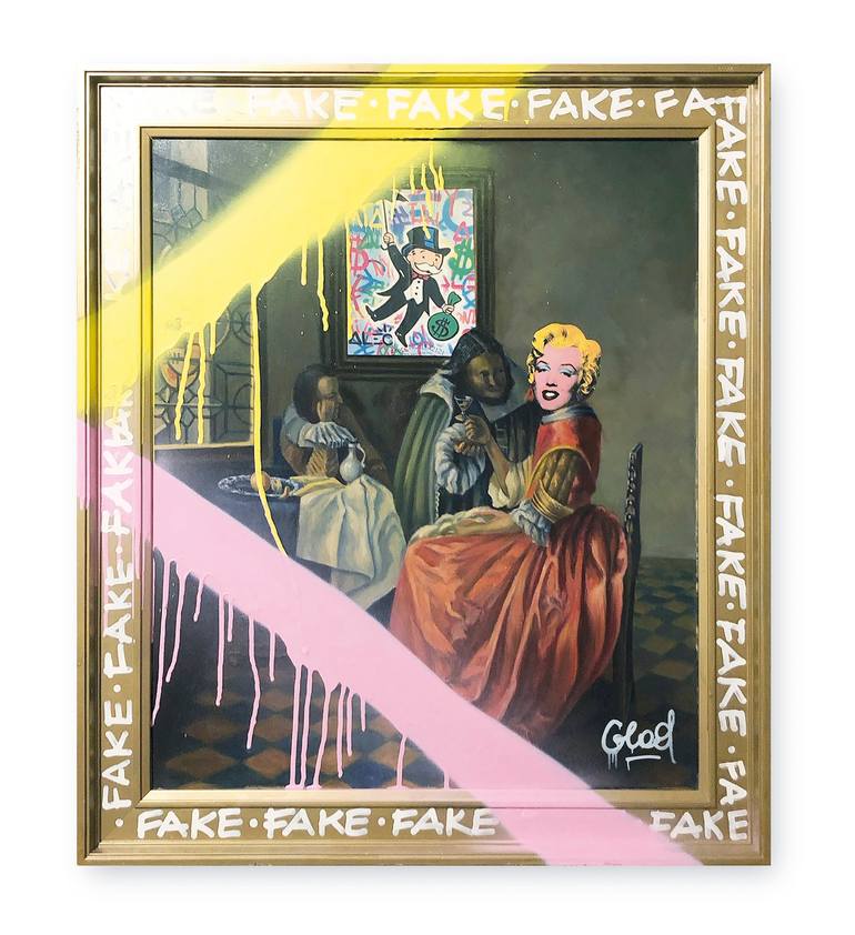 FAKE Painting by Marcin Glod | Saatchi Art