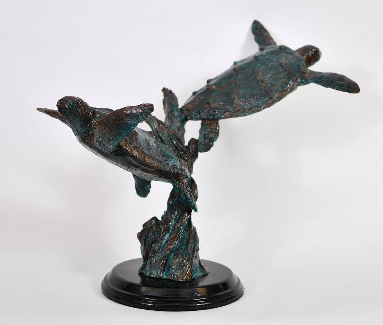 Ocean Mariners Sculpture by John Wilchynski | Saatchi Art