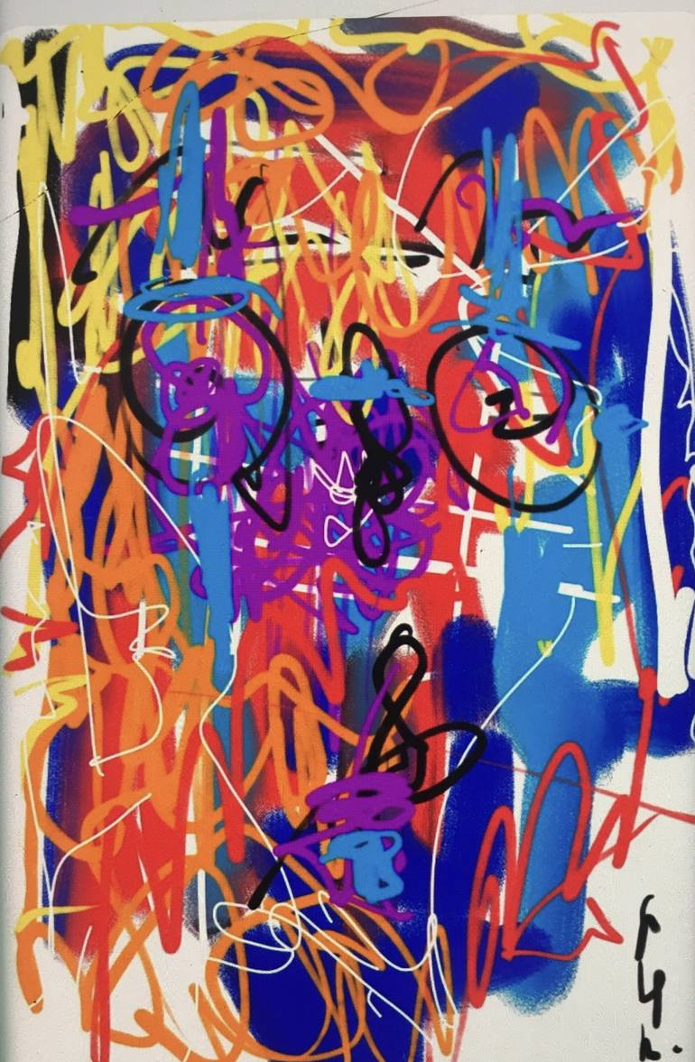 The Brain Painting by AHA AHA | Saatchi Art
