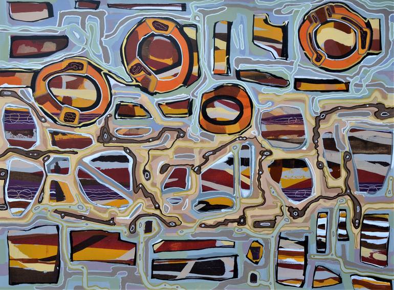 Spice Trail Painting by Brian Lockett | Saatchi Art