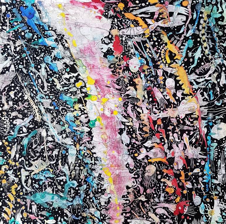 Abysses (Abyss) Drawing by Rêve Art | Saatchi Art